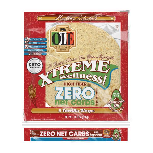 Ole High Fiber Zero Net Carbs Flour Tortillas, Keto Certified | Publix ...
