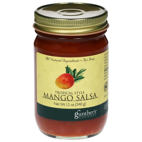Gunther's Gourmet Salsa, Mango, Tropical Style | Publix Super Markets