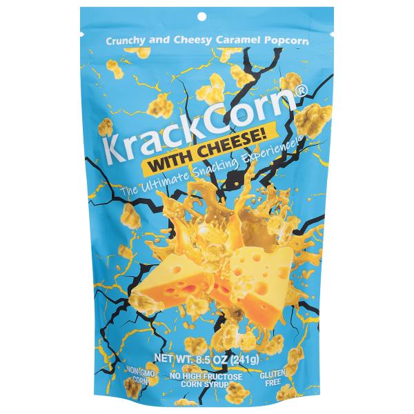 KrackCorn Popcorn, with Cheese, Caramel, Crunchy & Cheesy | Publix ...