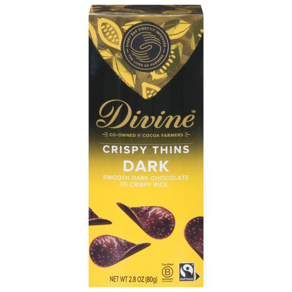 Divine Crispy Thins, Dark | Publix Super Markets