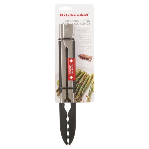 KitchenAid Tongs, Side Lock, Silicone-Tipped | Publix Super Markets