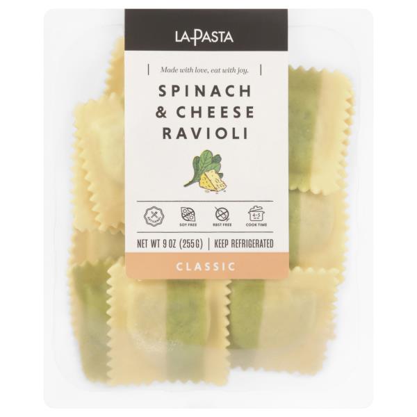 La Pasta Ravioli, Classic, Spinach & Cheese | Publix Super Markets