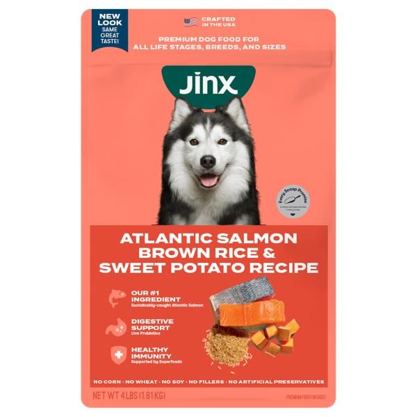 Jinx Premium Atlantic Salmon Brown Rice & Sweet Potato Recipe Food for ...
