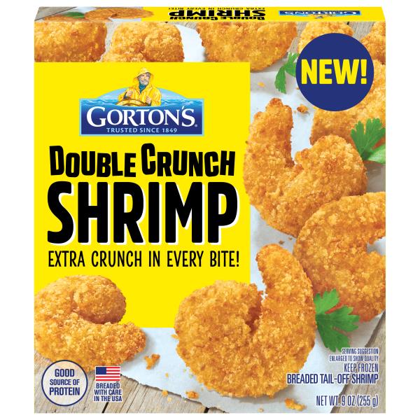 Gorton's Shrimp, Tail-Off, Breaded, Double Crunch | Publix Super Markets