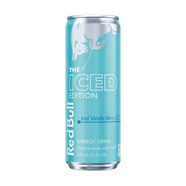 Red Bull Iced Edition Energy Drink Iced Vanilla Berry, 12 fl. oz. can ...