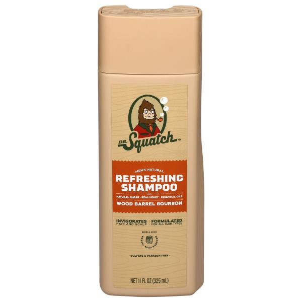 Dr. Squatch Wood Barrel Bourbon Refreshing Shampoo | Publix Super Markets