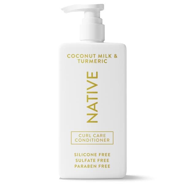 Native Curl Care Conditioner, Coconut Milk & Turmeric, Sulfate Free ...