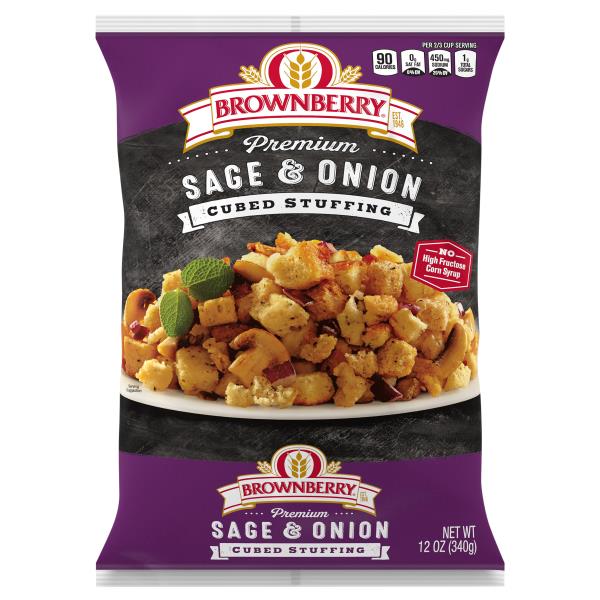 Brownberry Cubed Stuffing, Sage & Onion, Premium | Publix Super Markets
