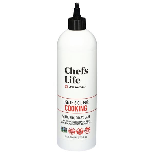 Chefs Life High Heat Cooking Oil Squeezable - 750 ML | Publix Super Markets