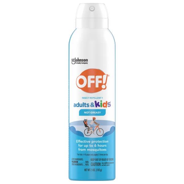 OFF! Insect Repellent Aerosol for Adults & Kids, Fragrance-Free Bug ...
