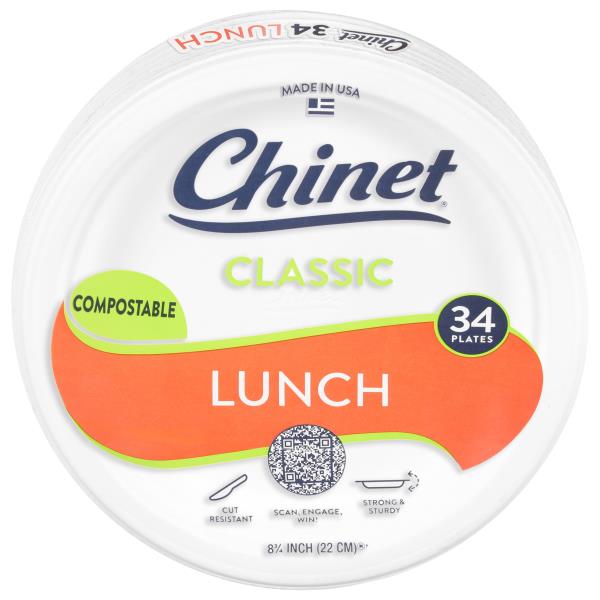 Chinet Plates Classic Lunch Compostable Publix Super Markets chinet-plates-classic-lunch-compostable-publix-super-markets