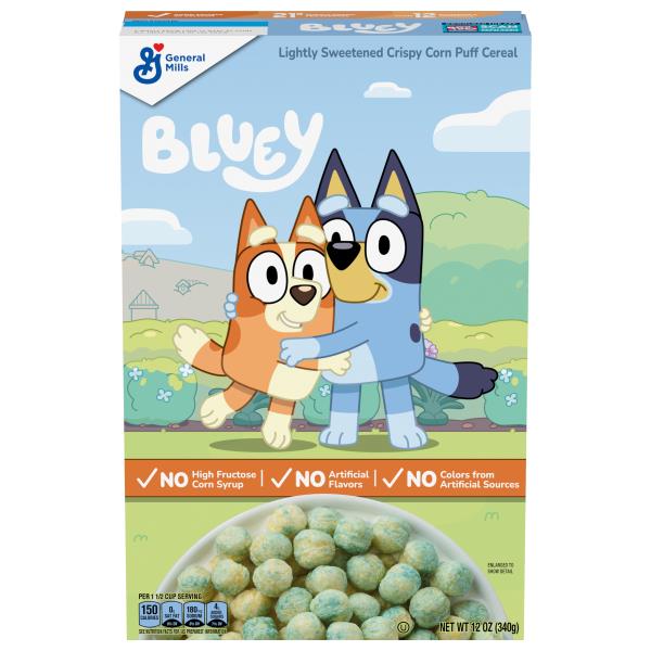 General Mills Bluey Corn Puff Cereal | Publix Super Markets