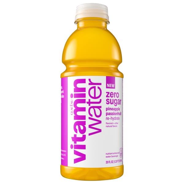 Vitaminwater Water Beverage, Zero Sugar, Re-Hydrate, Pineapple ...