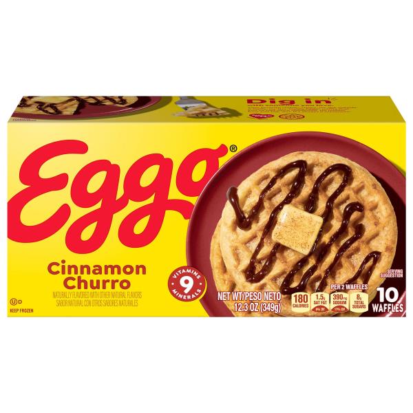 Eggo Frozen Waffles Cinnamon Churro, Frozen Breakfast | Publix Super ...