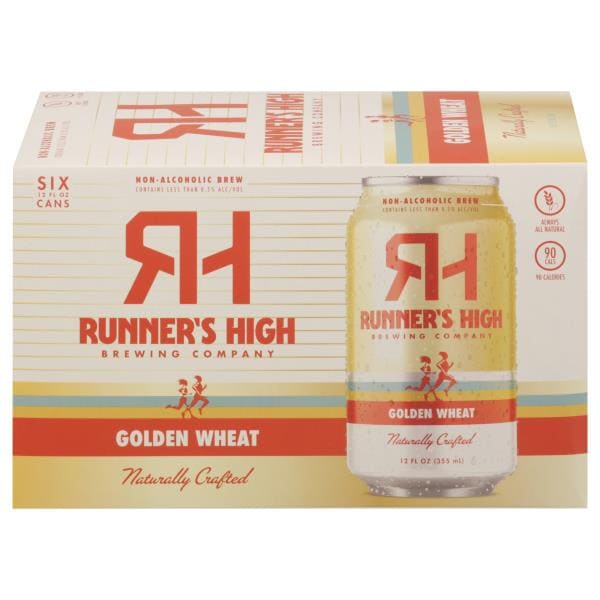 Runner's High Brewing Company Non-Alcoholic Beer, Golden Wheat | Publix ...