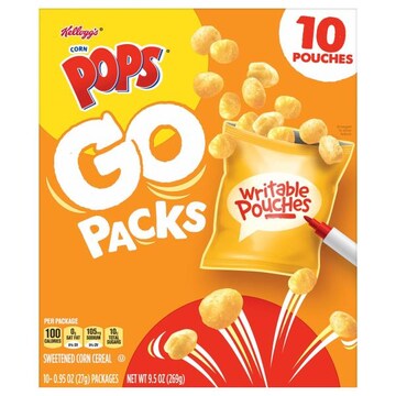 Corn Pops Cereal, Sweetened Corn, Go Packs | Publix Super Markets
