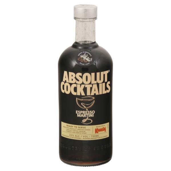 Absolut Cocktails, Espresso Martini | Publix Super Markets