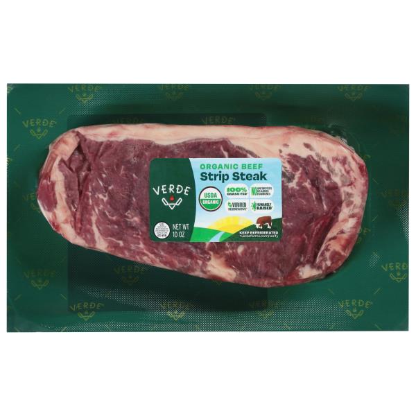 Verde Beef, Organic, Strip Steak | Publix Super Markets