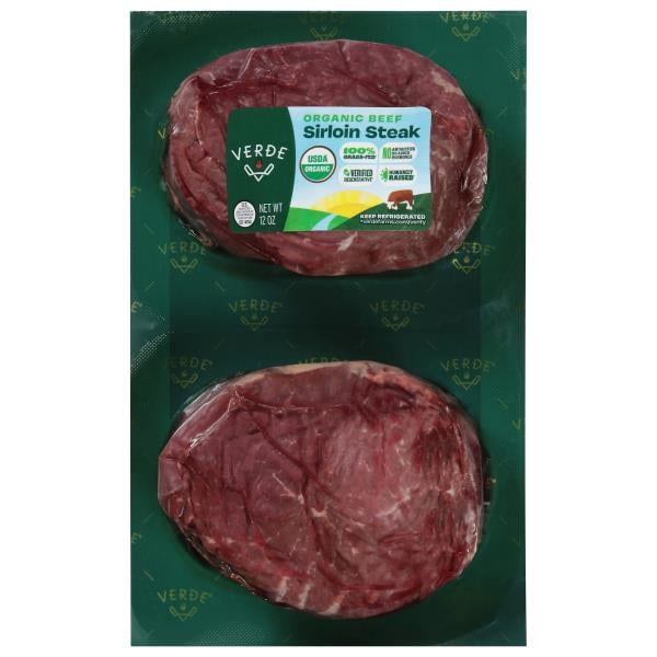 Verde Beef, Organic, Sirloin Steak | Publix Super Markets