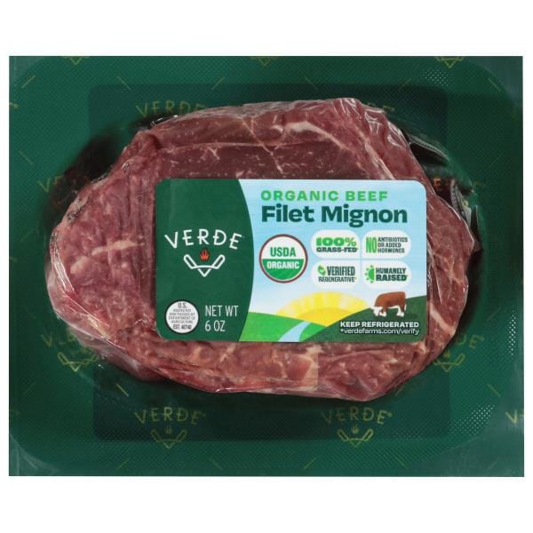 Verde Beef, Organic, Filet Mignon | Publix Super Markets
