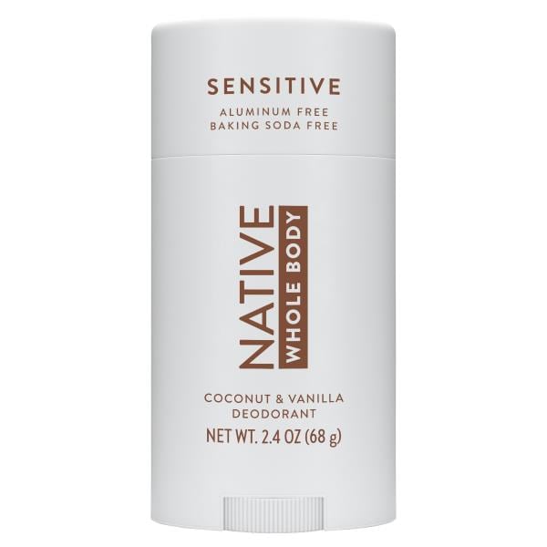 Native Deodorant, Coconut & Vanilla, Sensitive, Whole Body | Publix ...