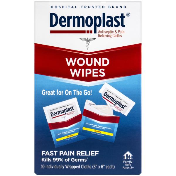 Dermoplast Experience Dermoplast Wound Wipes, your all-in-one solution ...