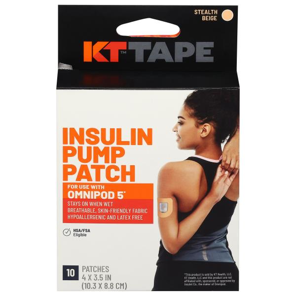 KT Tape Insulin Pump Patch, Stealth Beige | Publix Super Markets