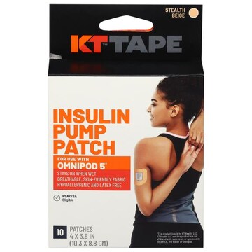 KT Tape Insulin Pump Patch, Stealth Beige | Publix Super Markets