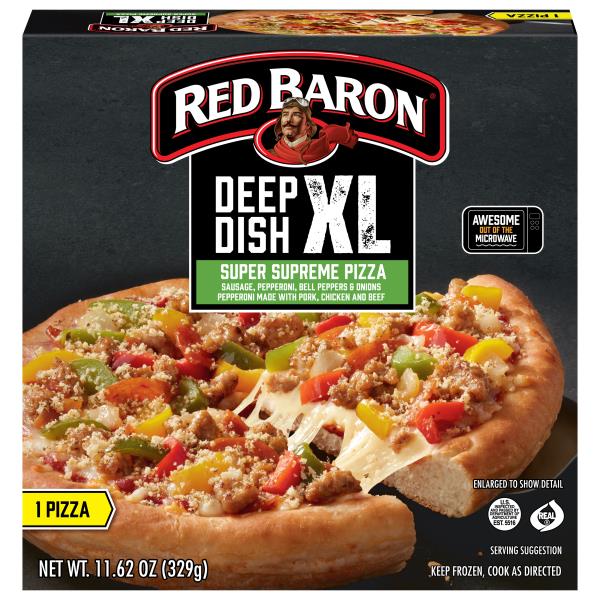 Red Baron Deep Dish Super Supreme XL Pizza | Publix Super Markets