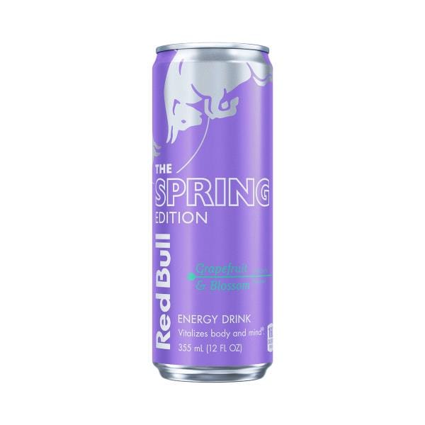 Red Bull The Spring Edition Spring Edition Energy Drink, Grapefruit, 12 ...