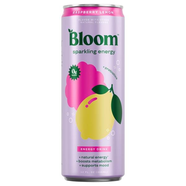 Bloom Energy Drink, Raspberry Lemon, Sparkling | Publix Super Markets
