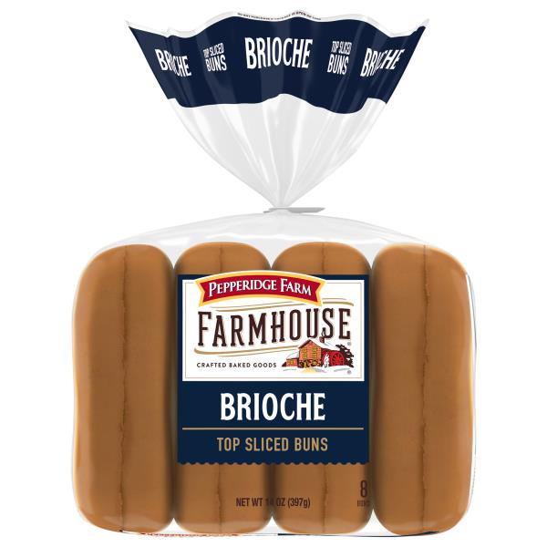 Pepperidge Farm® Farmhouse Buns, Top Sliced, Brioche | Publix Super Markets