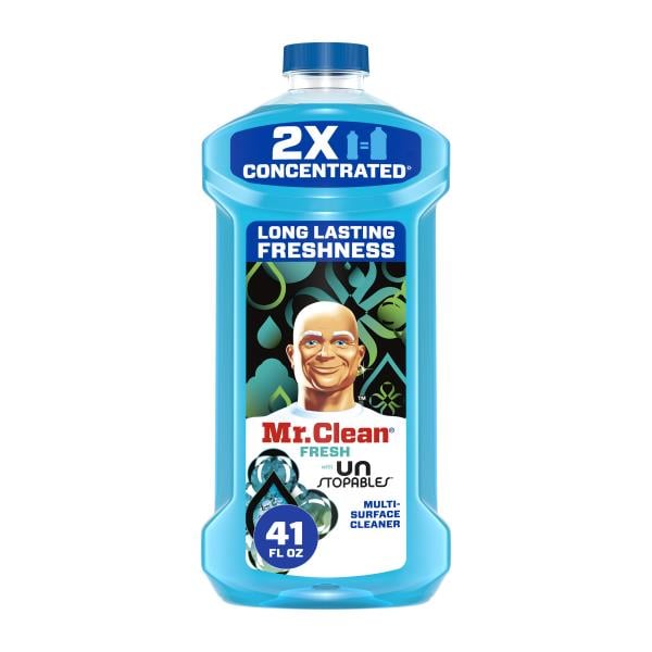 Mr. Clean All Purpose Cleaner, Cleaning Liquid, Unstopables, 41oz ...