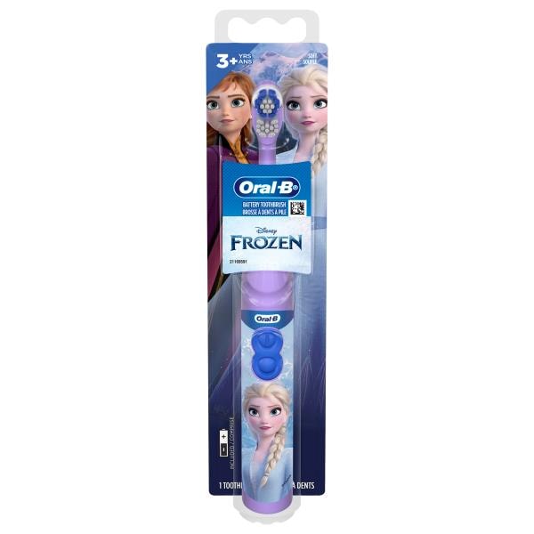 Oral-B Kid's Battery Toothbrush featuring Disney's Frozen, Soft ...