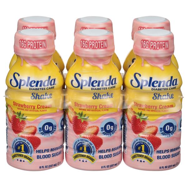 Splenda Shake, Diabetes Care, Strawberry Cream | Publix Super Markets