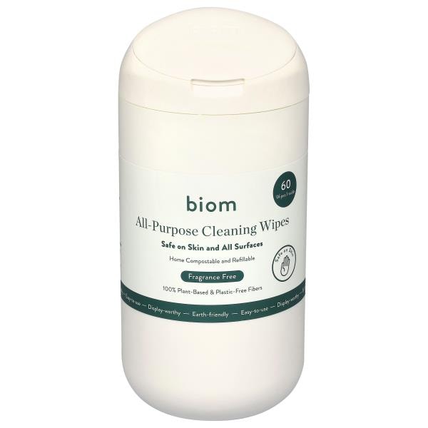 Biom All-Purpose Fragrance Free Cleaning Wipes | Publix Super Markets
