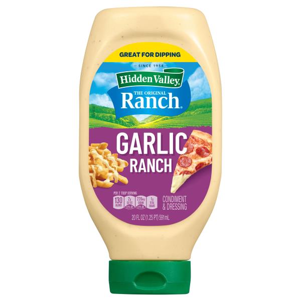 Hidden Valley The Original Ranch Night Garlic Ranch Condiment ...