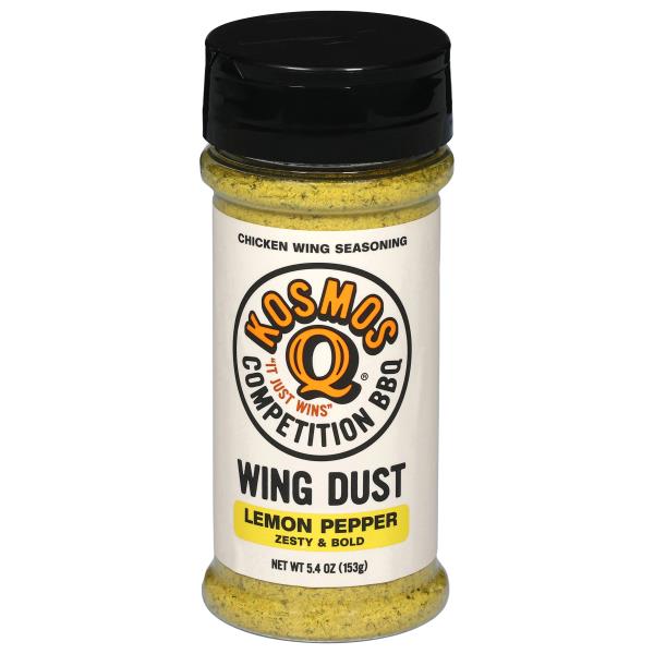Kosmos Q Wing Dust Lemon Pepper Chicken Wing Seasoning | Publix Super ...