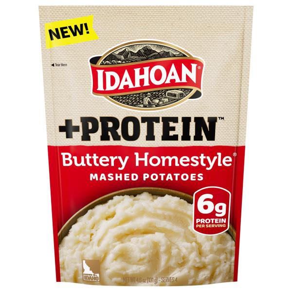 Idahoan +Protein Buttery Homestyle Mashed Potatoes | Publix Super Markets