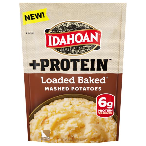 Idahoan +Protein Loaded Baked Mashed Potatoes | Publix Super Markets