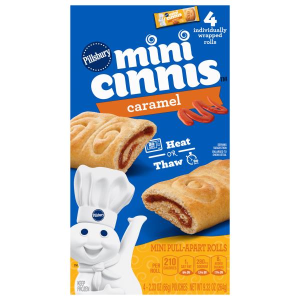 Pillsbury Mini Cinnis Pull-Apart Caramel Mini Rolls | Publix Super Markets