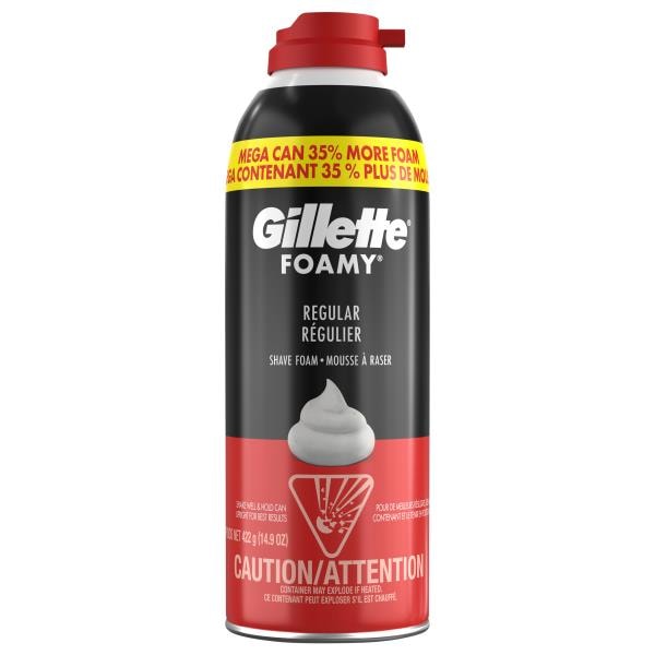 Gillette Foamy Regular Shave Foam | Publix Super Markets