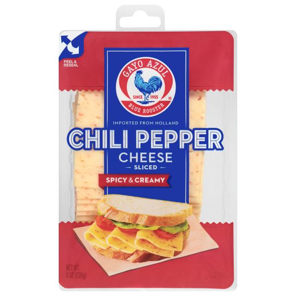 Gayo Azul Chili Pepper Sliced Cheese | Publix Super Markets