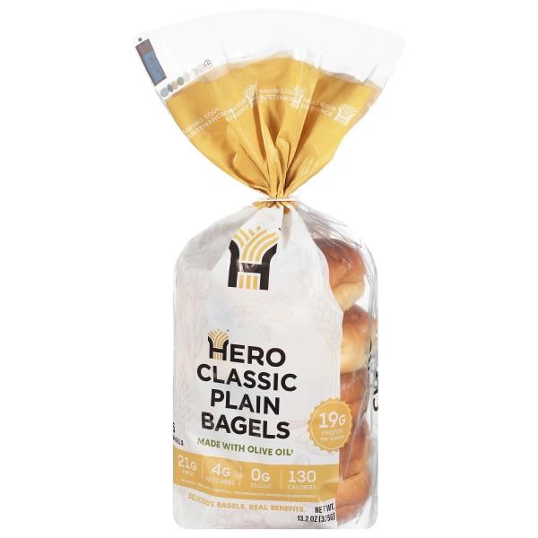 Hero Classic Plain Bagels | Publix Super Markets