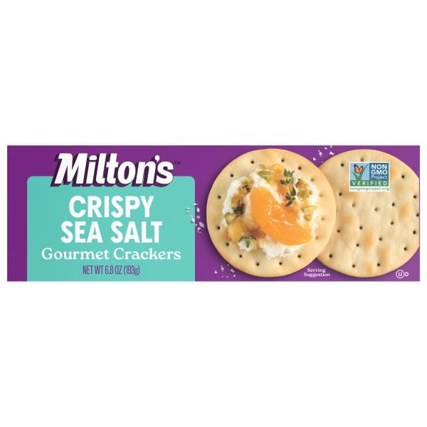 Milton's Crispy Sea Salt Gourmet Crackers | Publix Super Markets