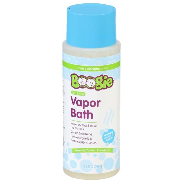 Boogie Wipes Mint Eucalyptus Scent Bubbling Vapor Bath | Publix Super ...