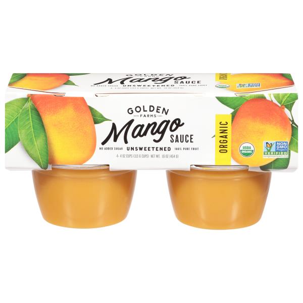 Golden Farms Organic Unsweetened Mango Sauce | Publix Super Markets