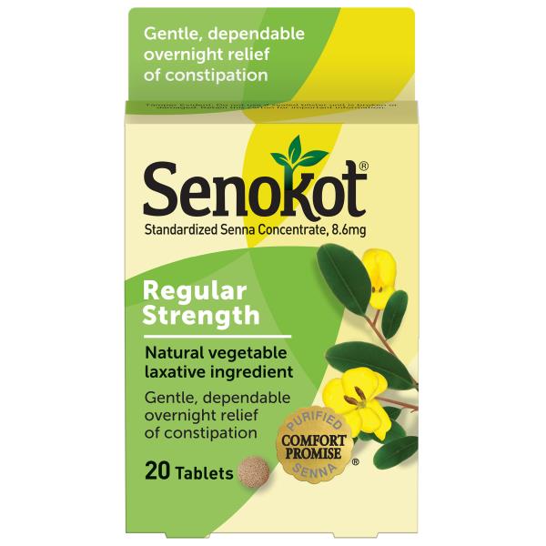 Senokot-S Overnight Relief, Regular Strength, Tablets | Publix Super ...