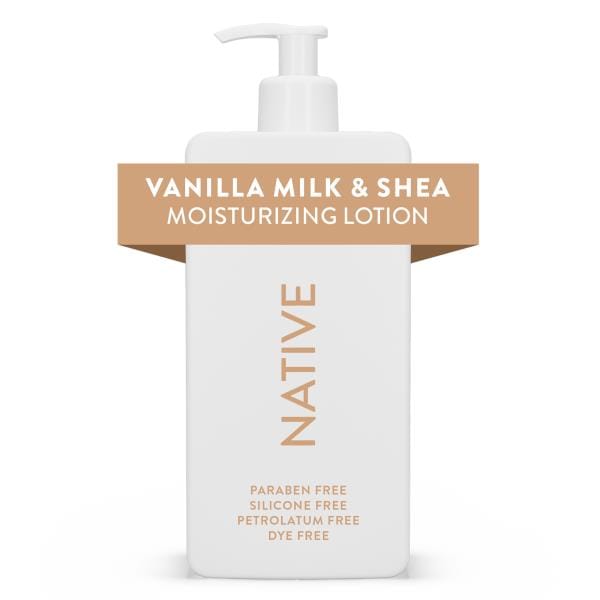Native Whole Body Vanilla Milk & Shea Hand and Body Lotion 16.5 oz ...