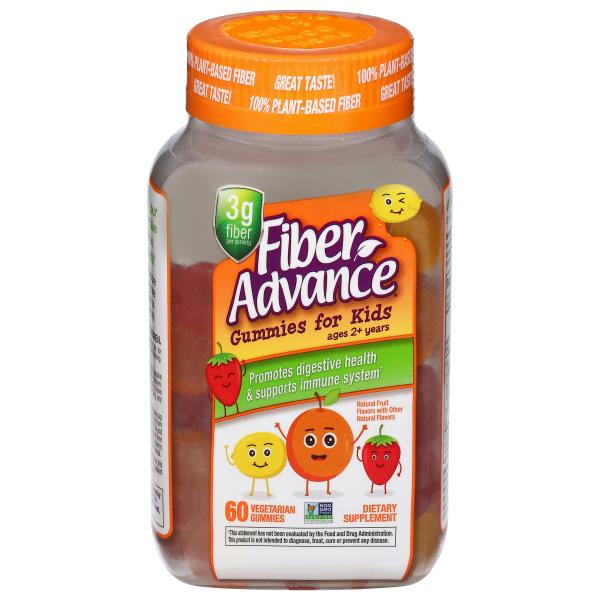 Fiber Advance Ages 2+ Years Gummies Vegetarian Gummies | Publix Super ...